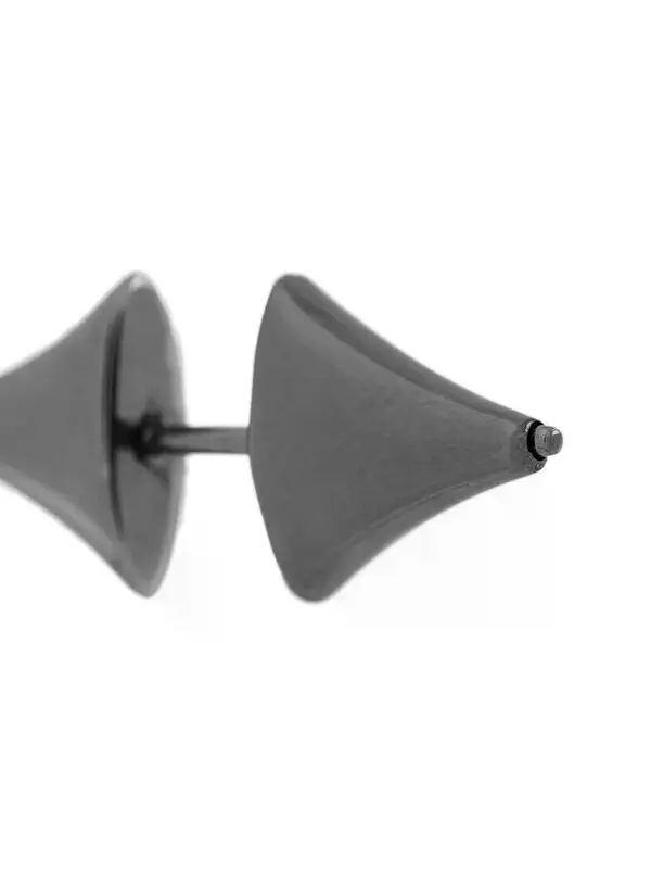 SHAUN LEANE Rose Thorne Medium Bar Earring - Metallic