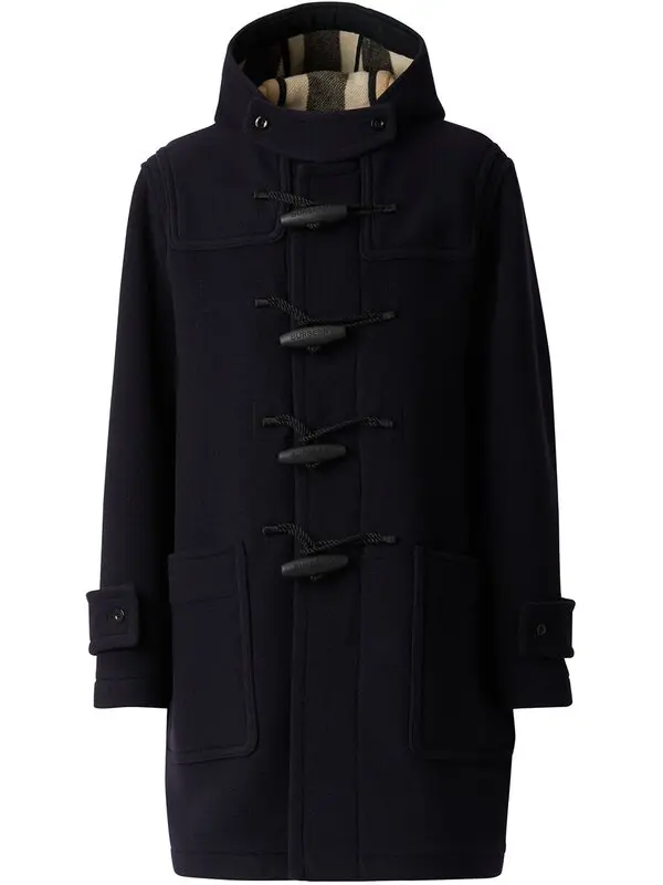 Burberry Check-lined Duffle Coat