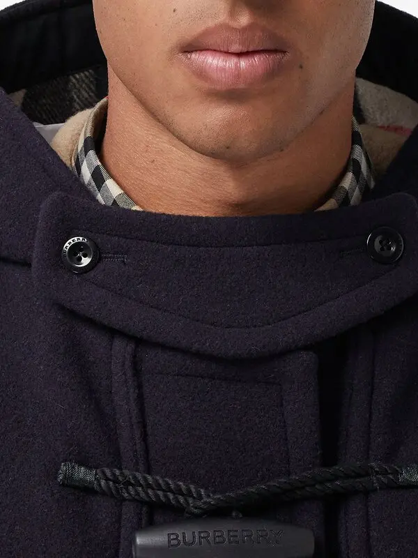 Burberry Check-lined Duffle Coat
