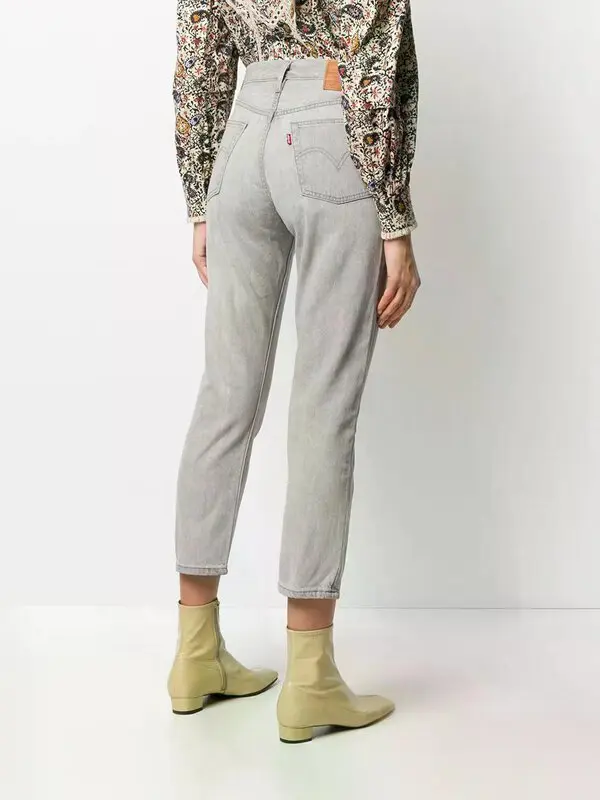 LEVI'S Straight-leg Cropped Jeans