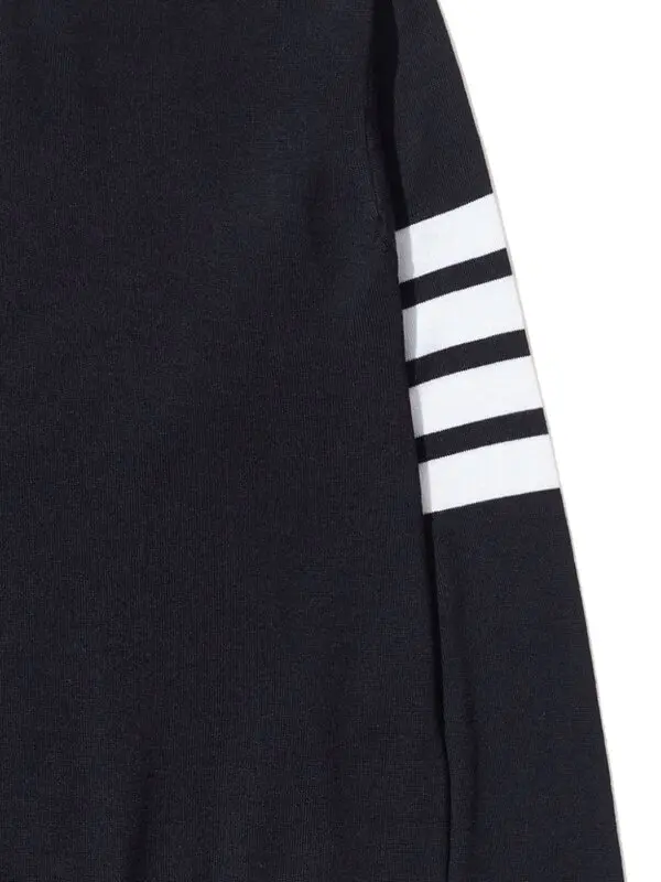 Thom Browne 4-bar Wool Jumper - Blue