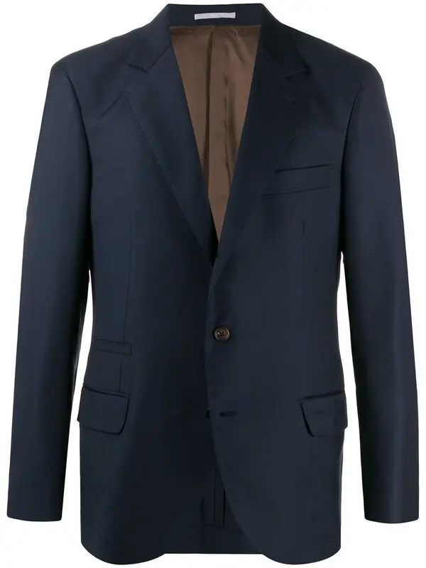 Brunello Cucinelli Single-breasted Tailored Blazer