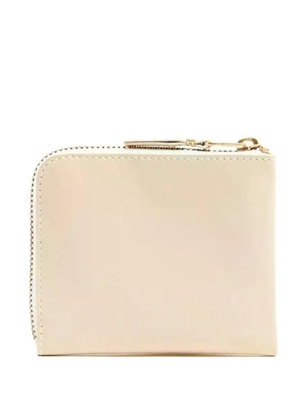 Comme Des Garçons Leather Wallet - Neutrals