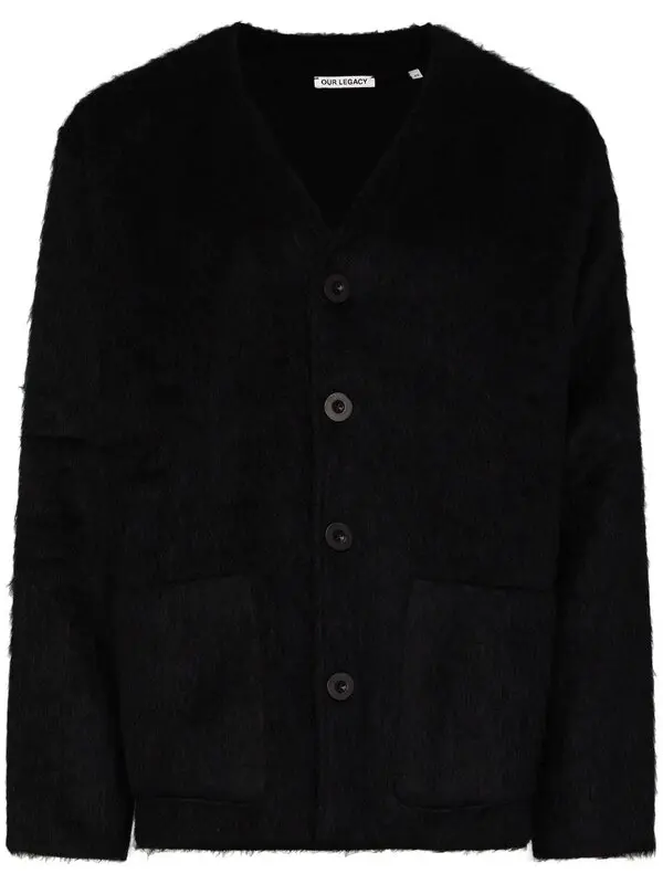 Our Legacy Buttoned Cardigan - Black