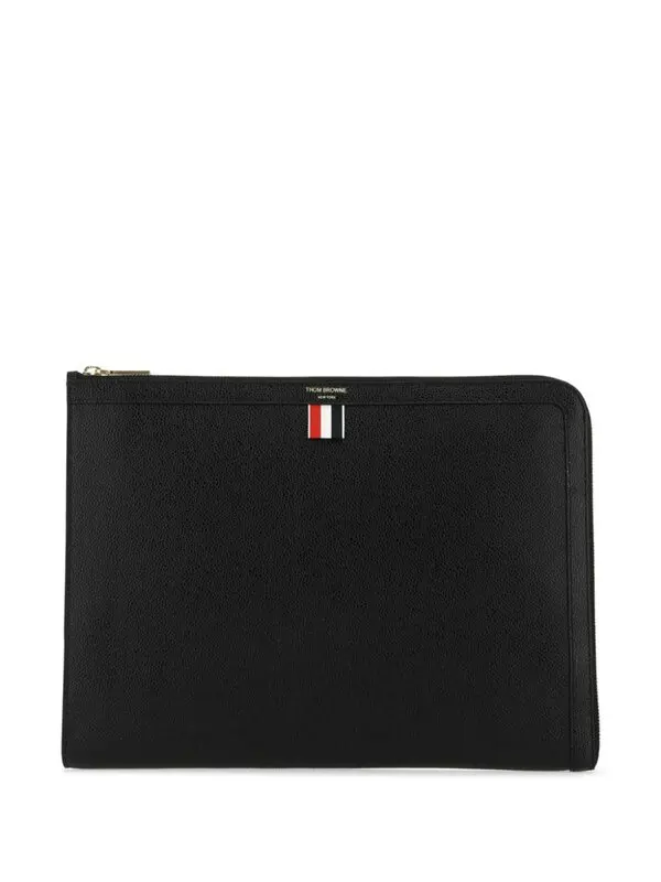 Thom Browne Document Gusset Folio - Black