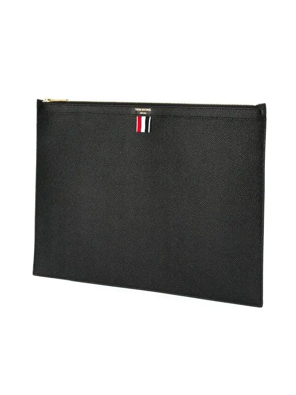 Thom Browne Large Zipper Laptop Holder