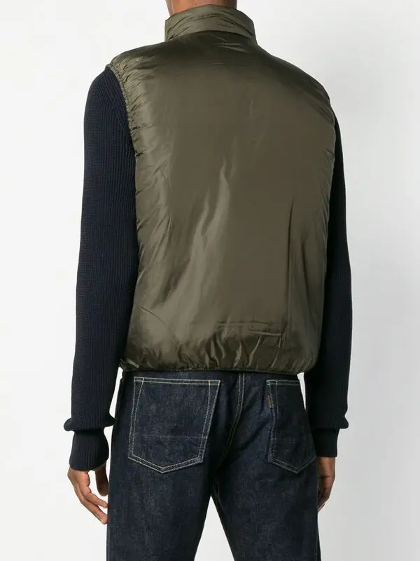Aspesi Padded Gilet - Green