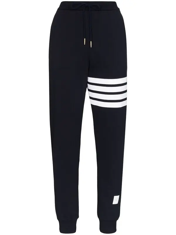 Thom Browne 4-bar Cotton Sweatpants - Blue