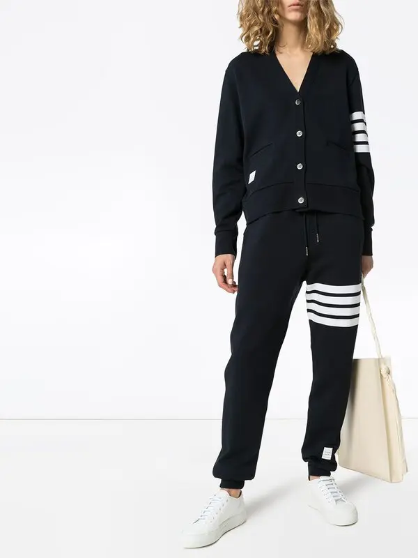 Thom Browne 4-bar Cotton Sweatpants - Blue