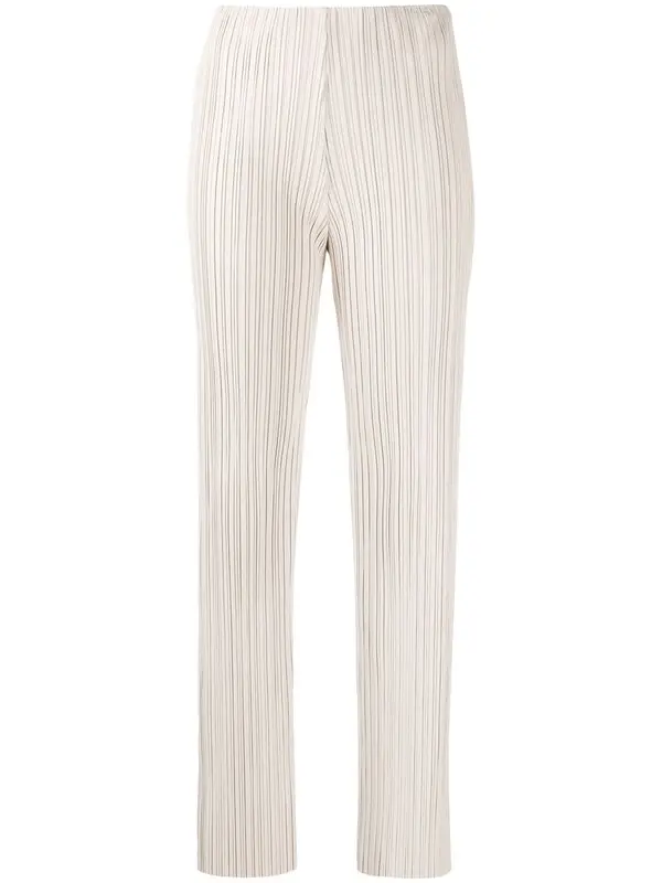 Nanushka Straight-leg Pleated Trousers