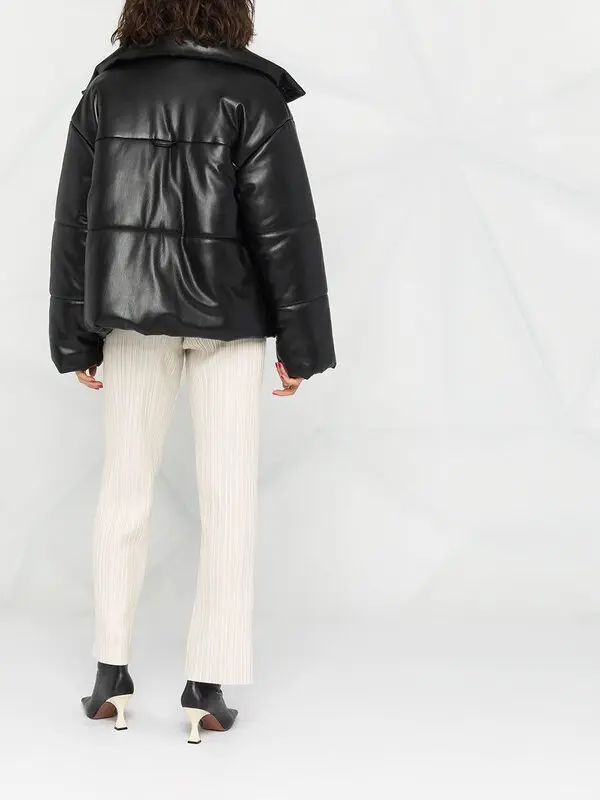 Nanushka Straight-leg Pleated Trousers