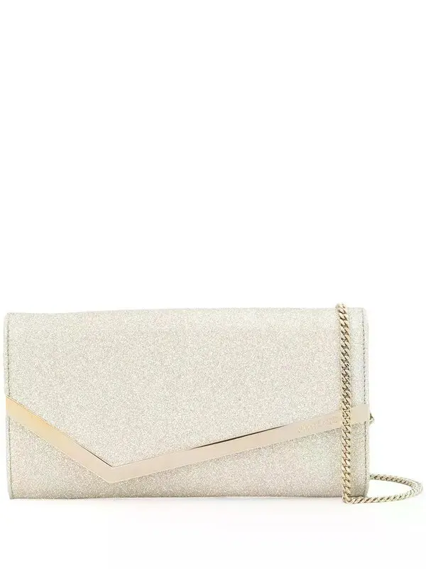 JIMMY CHOO Emmie Clutch - Gold