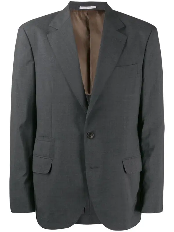 Brunello Cucinelli Micro-check Suit Jacket