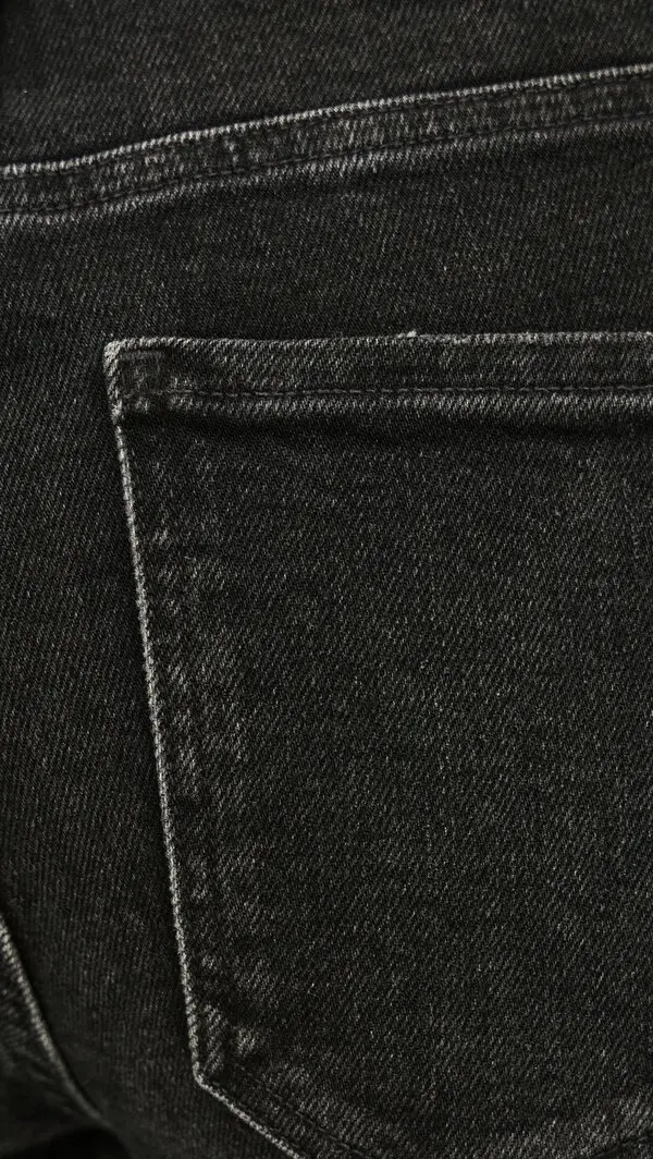AGOLDE Riley High Rise Straight Crop Jeans