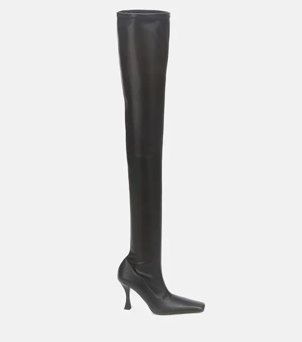 Proenza Schouler Over-the-knee Square Toe Boots
