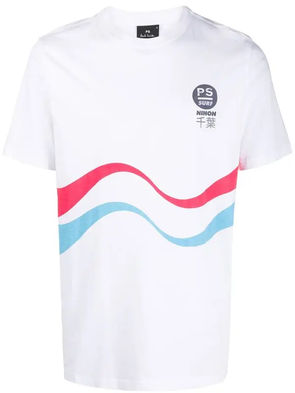 Paul Smith Graphic-print Organic Cotton T-shirt