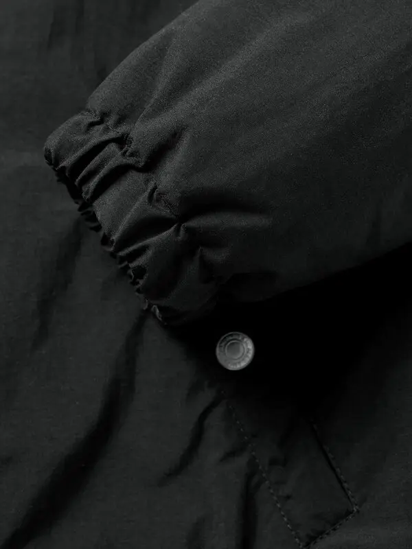 AMI Paris Logo-embroidered Nylon Bomber Jacket