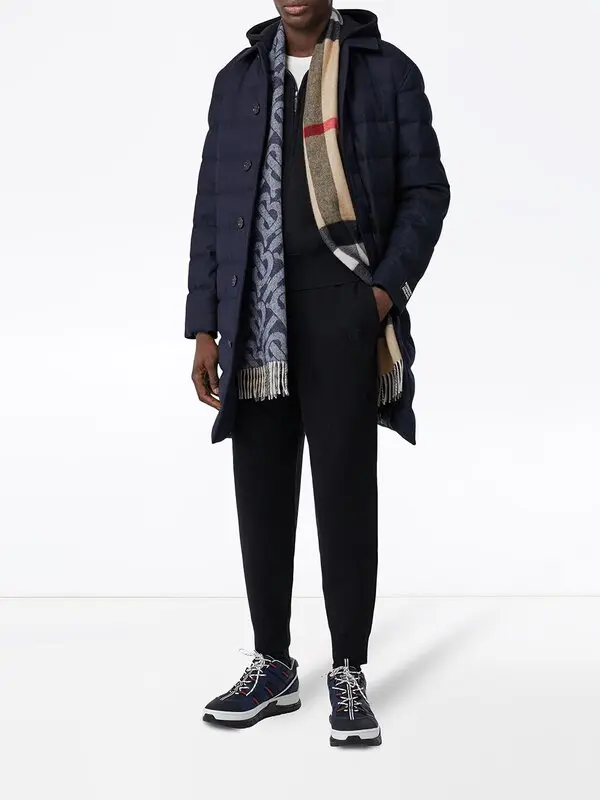 Burberry Reversible Cashmere Check Scarf