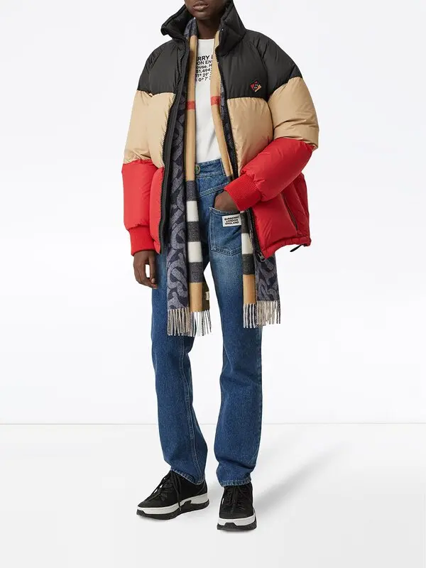 Burberry Reversible Cashmere Check Scarf