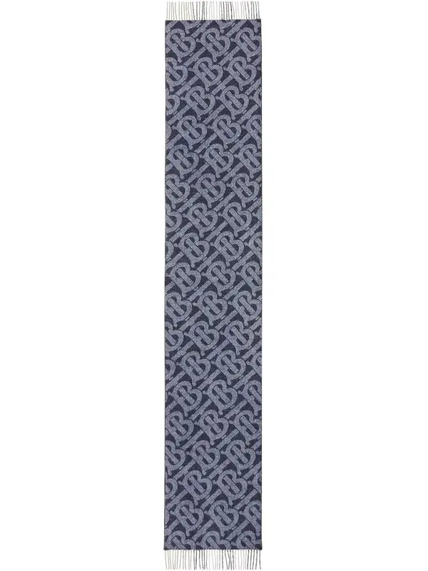 Burberry Reversible Cashmere Check Scarf