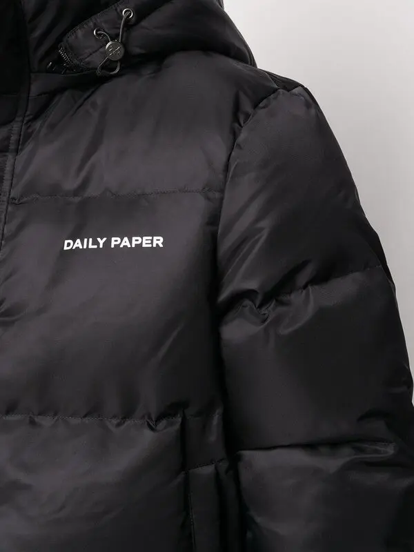 DAILY PAPER Logo-print Down Jacket