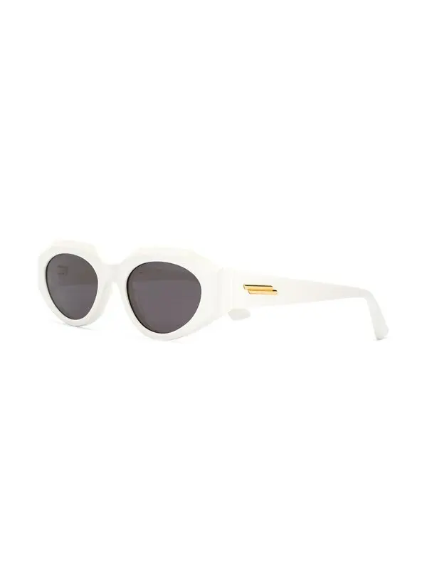 Bottega Veneta Bv1031s Oval-frame Sunglasses