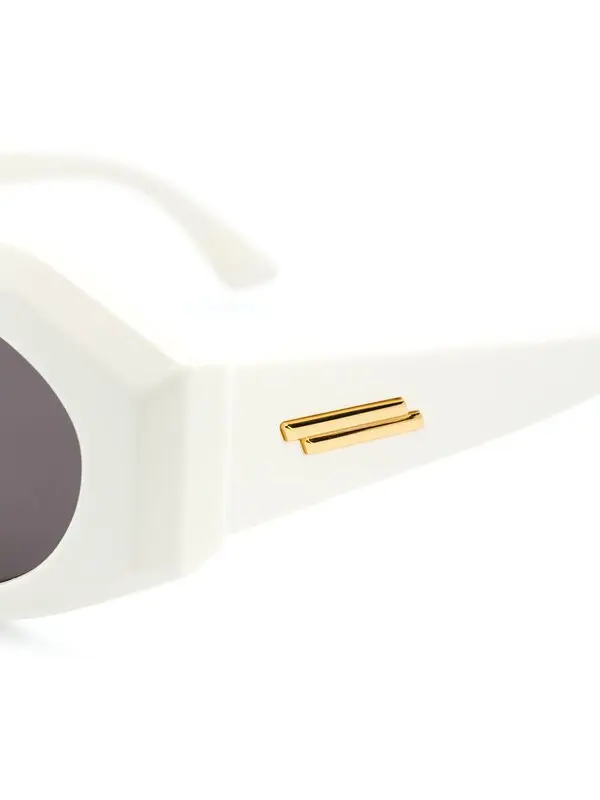 Bottega Veneta Bv1031s Oval-frame Sunglasses