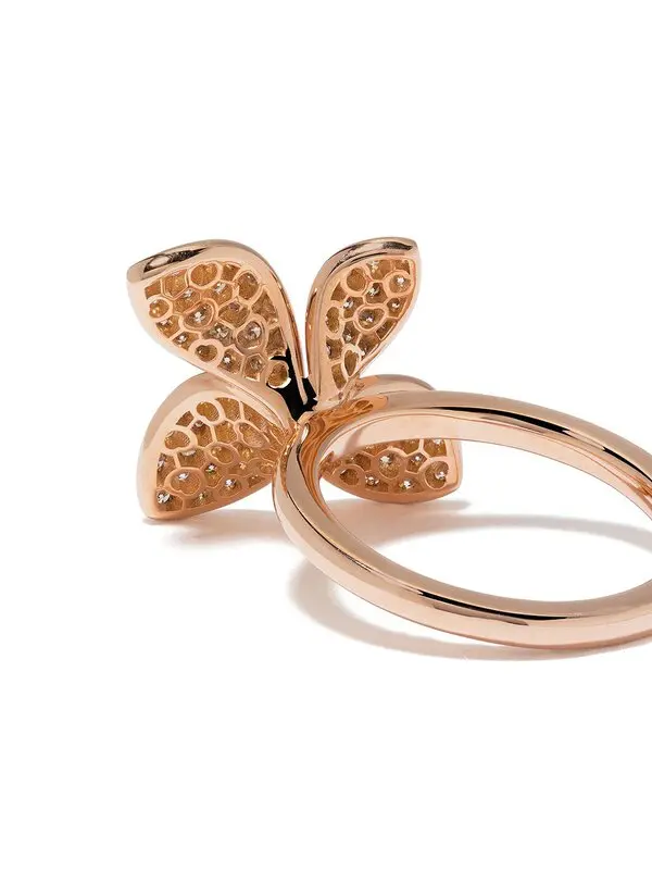 Pasquale Bruni 18kt Rose Gold Diamond Petit Garden Ring - Pink