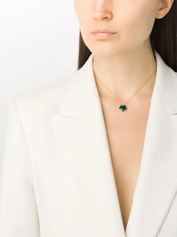 Pasquale Bruni 18kt Rose Gold, Agate And Diamond Bon Ton Necklace - Pink