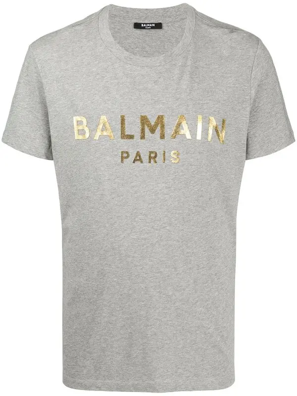 Balmain Foil Logo T-shirt