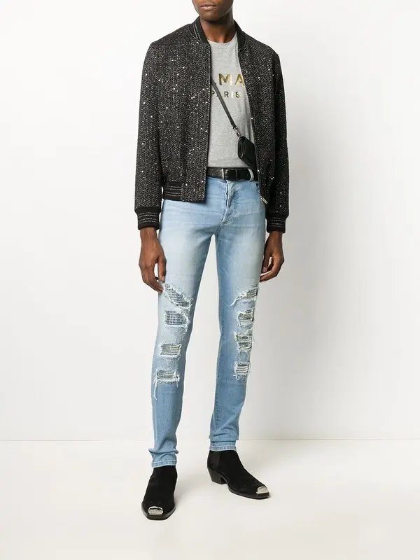 Balmain Foil Logo T-shirt