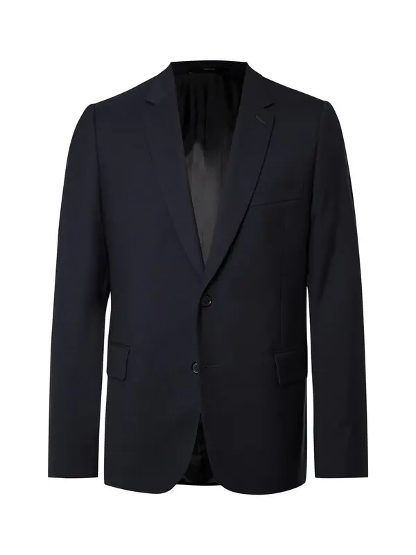 Paul Smith Soho Slim-fit Wool-twill Suit Jacket - Blue
