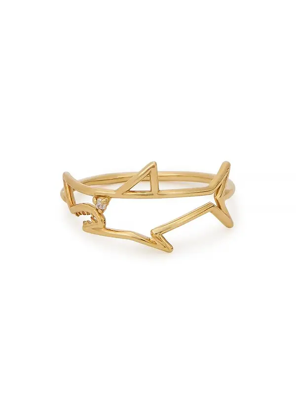 ALIITA Tiburon Brillante 9kt Yellow Ring