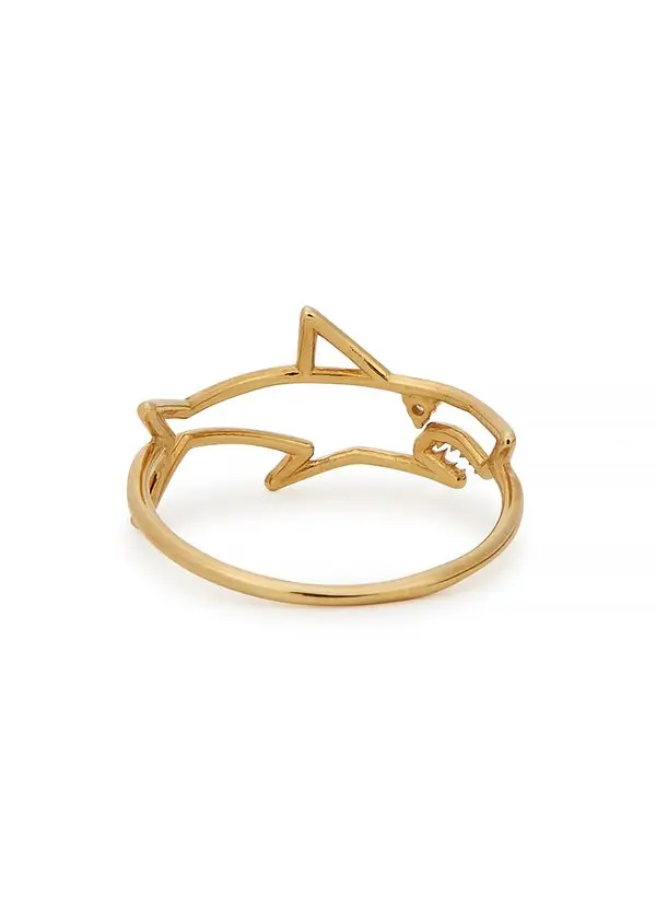 ALIITA Tiburon Brillante 9kt Yellow Ring