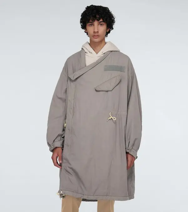 Visvim Chamdo Fishtail Parka In Grey - 50% Off | Editorialist