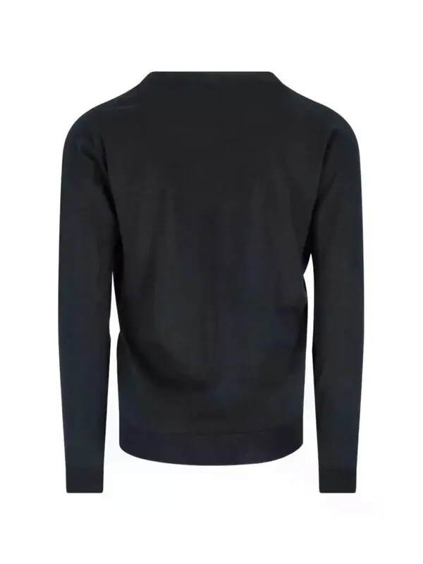 John Smedley Merino Wool V-neck Cardigan - Black