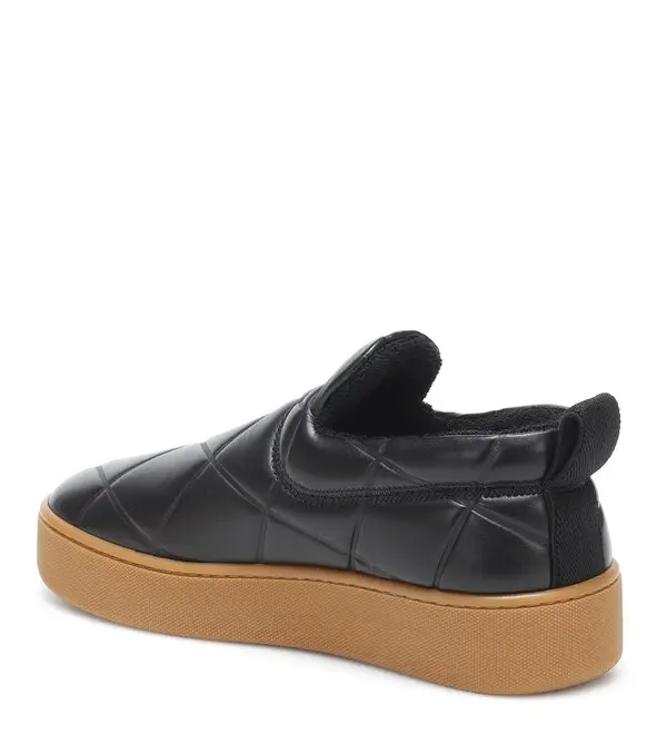 Bottega Veneta Slip On Leather Sneakers
