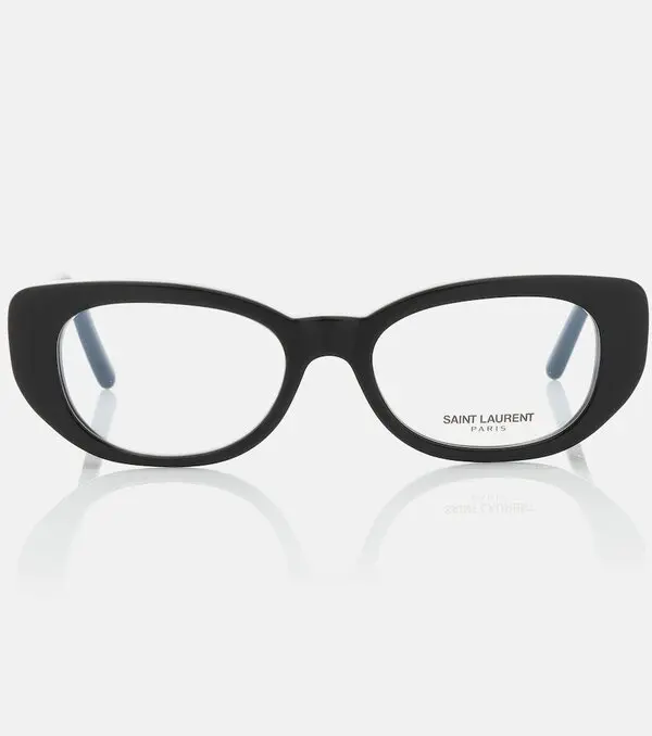 Saint Laurent Sl 316 Betty Oval Glasses In Black - 30% Off  display picture 1