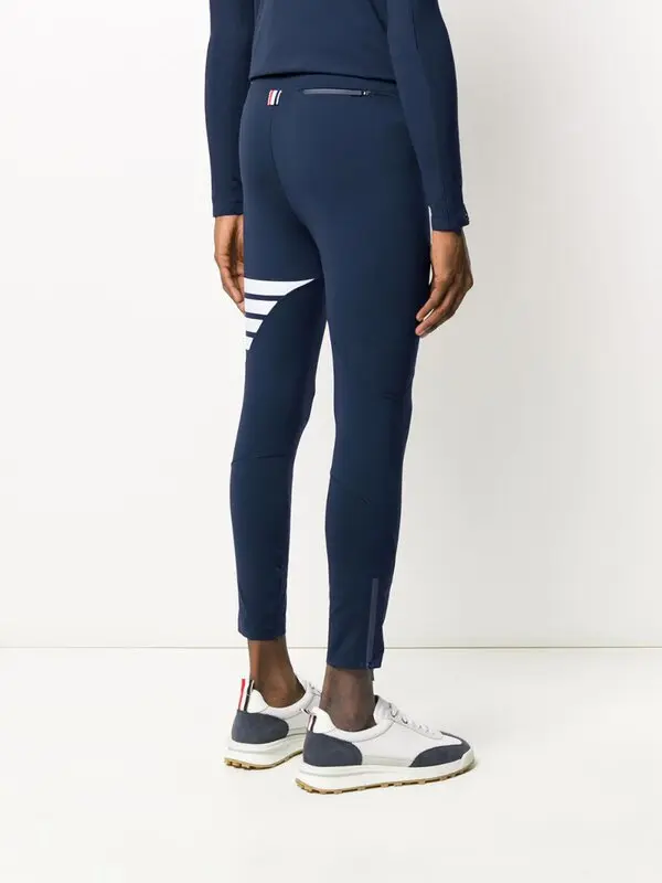 Thom Browne Lightweight Compression Tech 4-bar Tights - Blue