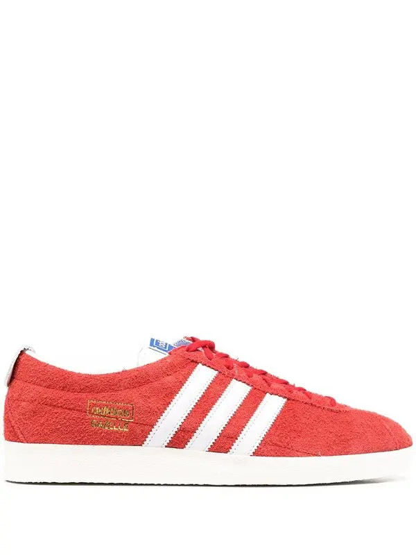 Adidas Gazelle Vintage Low Top Sneakers - Red