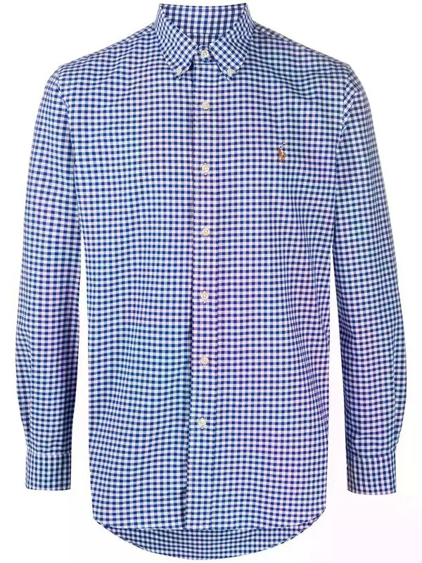 Polo Ralph Lauren Gingham Button-down Shirt - Blue