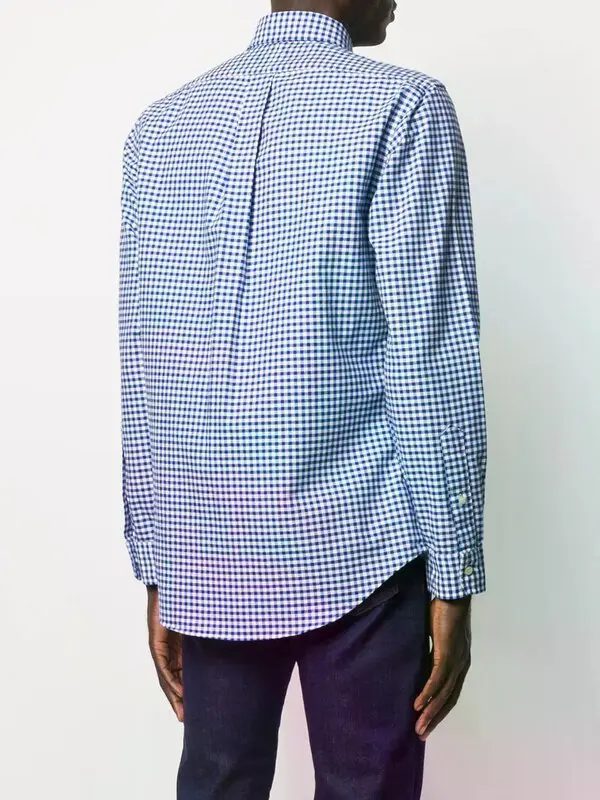 Polo Ralph Lauren Gingham Button-down Shirt - Blue