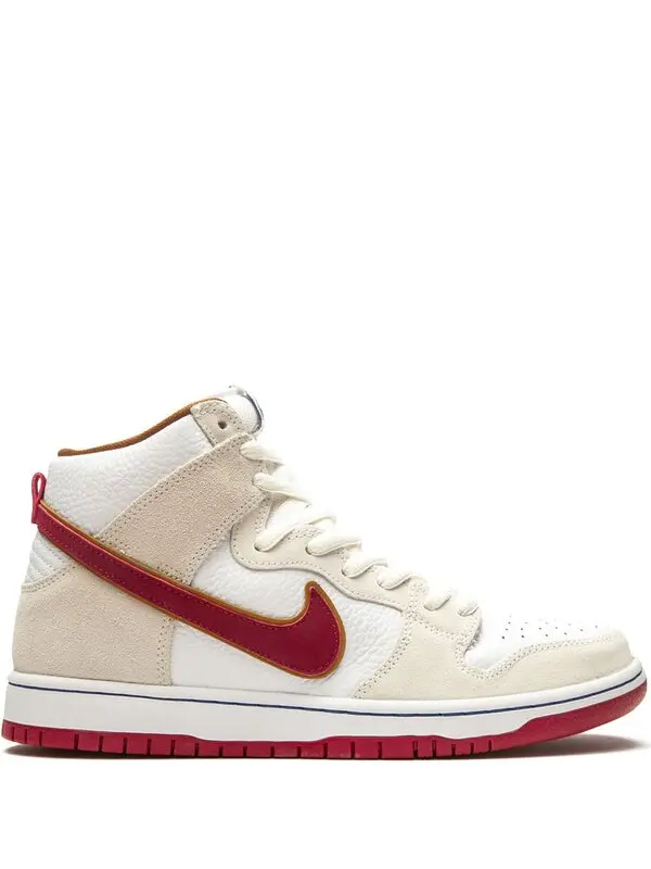 Nike Sb Dunk High-top Sneakers - White