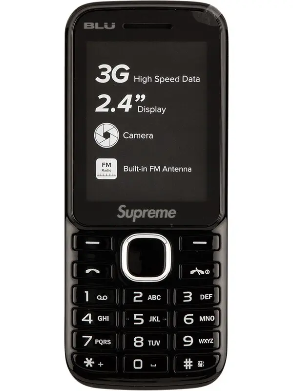 Supreme Blu Burner Phone - Black