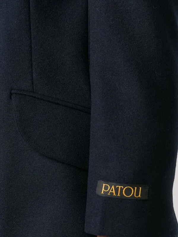 PATOU Long Sleeve Double-breasted Blazer
