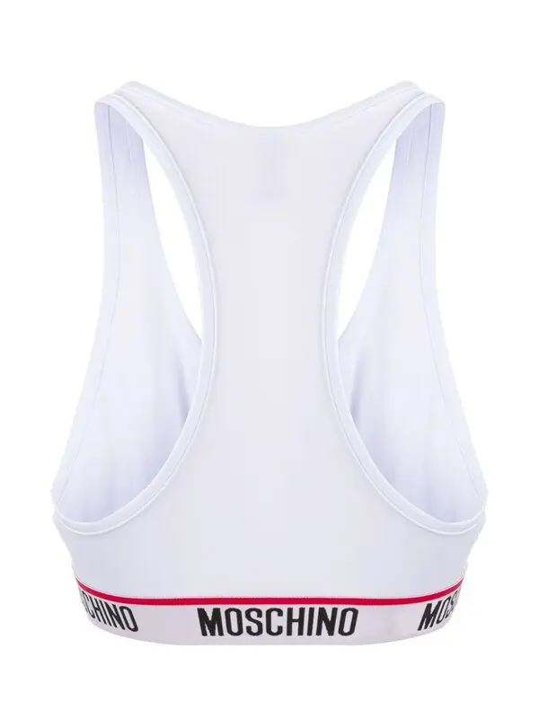 Moschino Logo-tape Sports Bra
