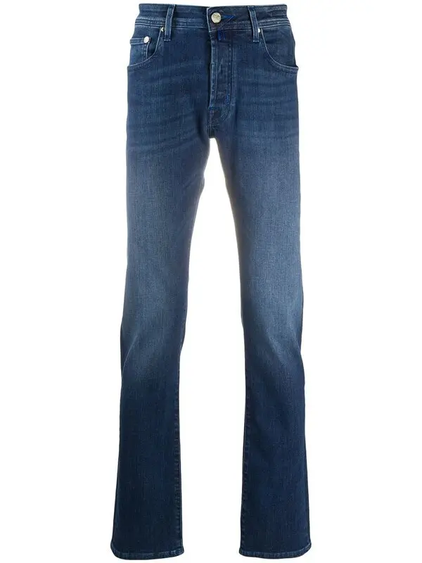 Jacob Cohen Mid-rise Straight Leg Jeans