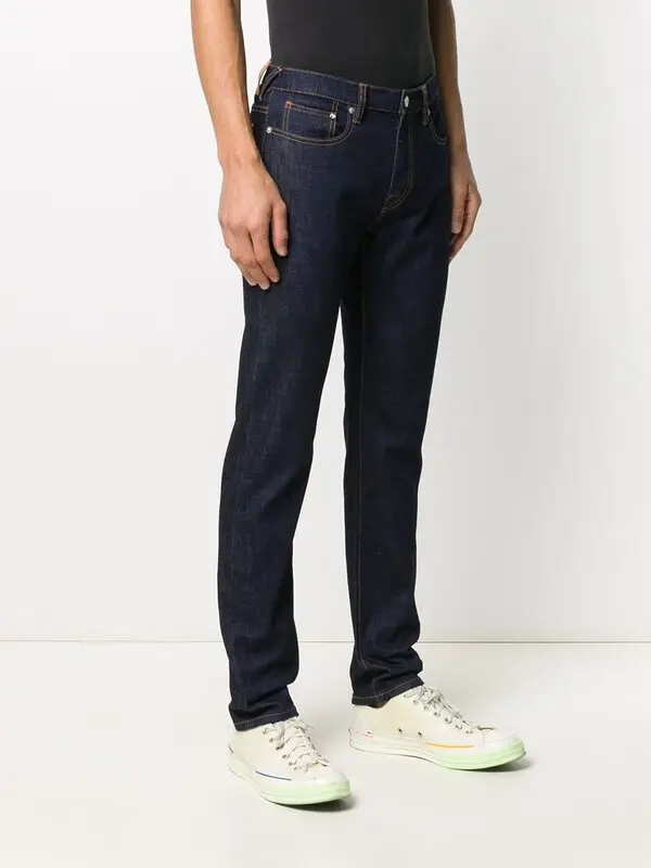 Paul Smith Mid-rise Slim-fit Jeans - Blue