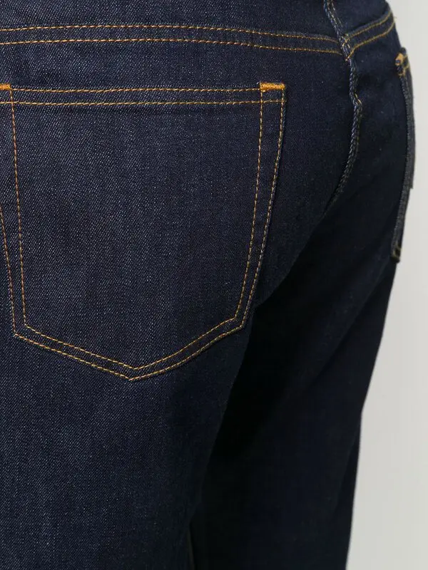 Paul Smith Mid-rise Slim-fit Jeans - Blue