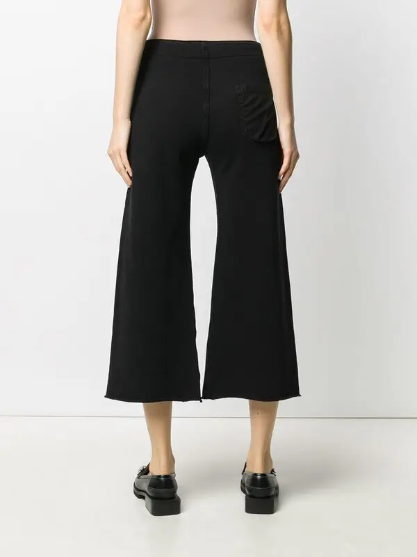 NILI LOTAN Drawstring Cropped Track Pants